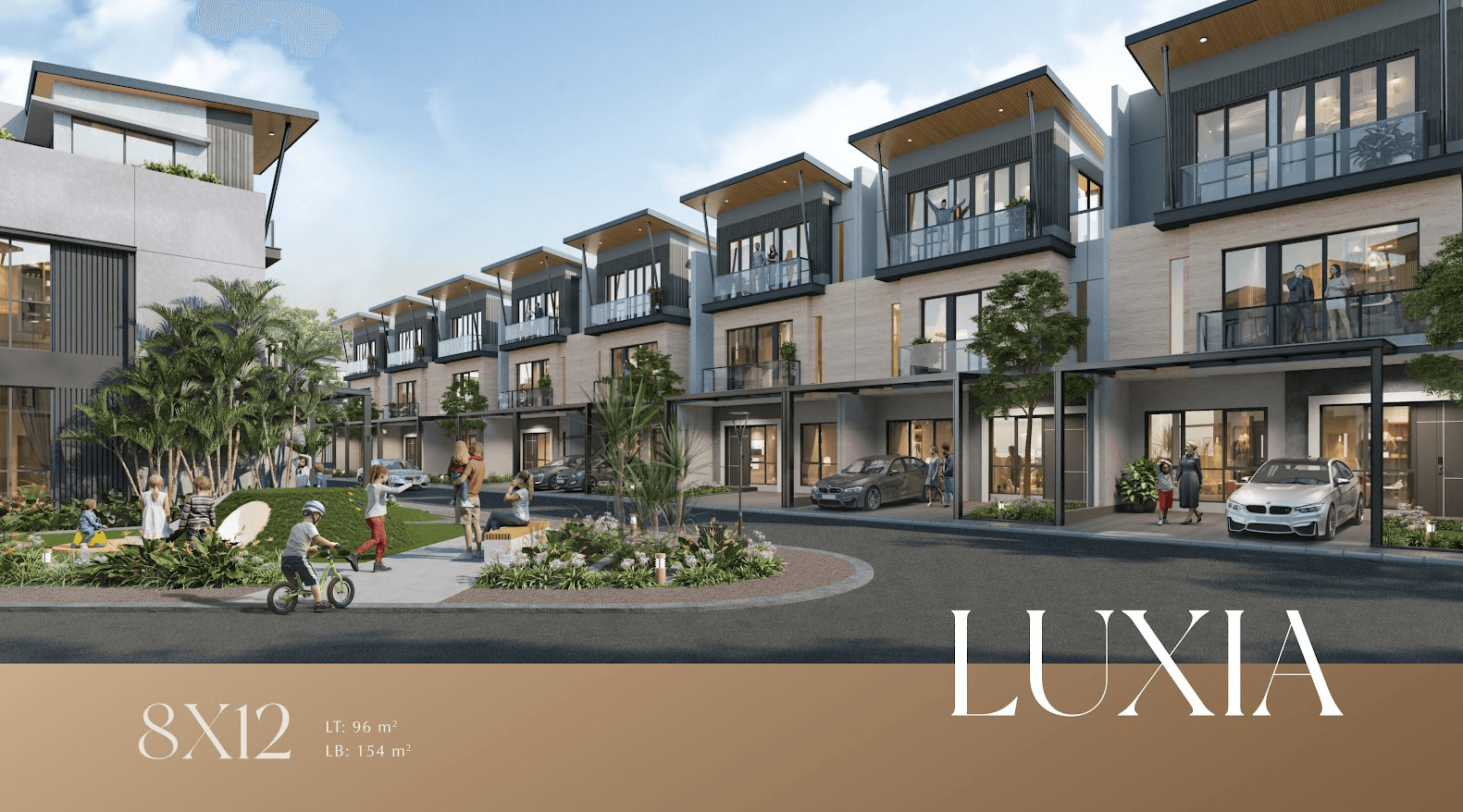 Lavia Living Tipe Luxia - 3 Lantai Tipe 8x12